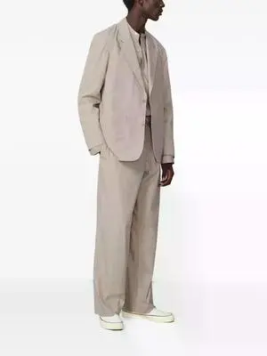 Officine Générale Nilson Drawstring-fastening Trousers - Neutrals
