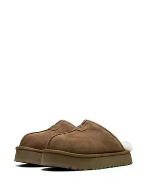 UGG Discoquette Platform Sheepskin Boots - Brown