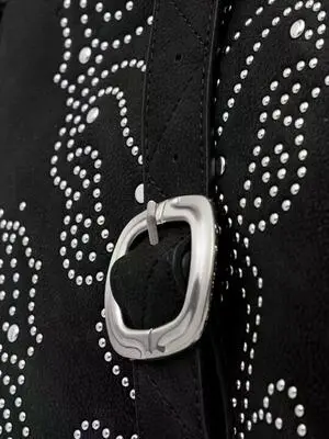 Desigual Studded Buckle Satchel