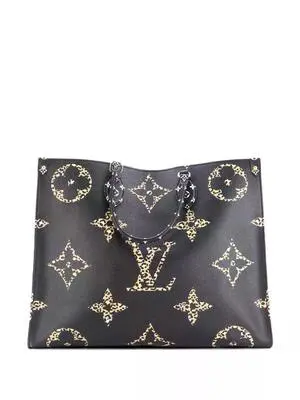 LOUIS VUITTON Onthego Limited Edition Jungle Monogram Giant Gm Tote Bag