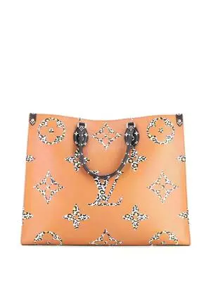 LOUIS VUITTON Onthego Limited Edition Jungle Monogram Giant Gm Tote Bag