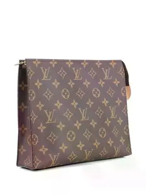 LOUIS VUITTON Toiletry Pouch 26 Monogram Canvas - Brown