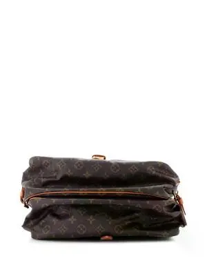 LOUIS VUITTON Saumur Handbag Monogram Canvas 35