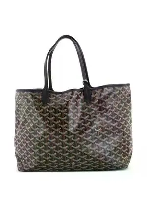 Goyard Saint Louis Coated Canvas Pm Tote Bag - Black
