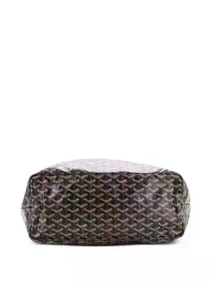 Goyard Saint Louis Coated Canvas Pm Tote Bag - Black