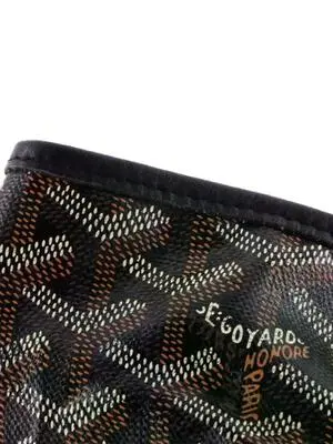 Goyard Saint Louis Coated Canvas Pm Tote Bag - Black