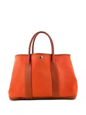 Hermès Garden Party 36 Tote Bag Toile And Leather