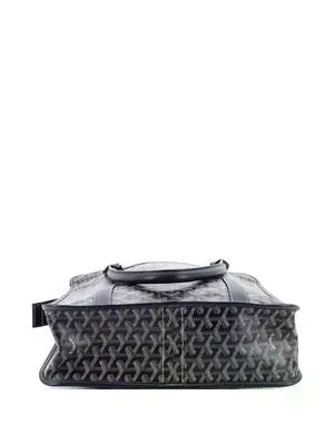 Goyard Bourgogne Coated Canvas Satchel