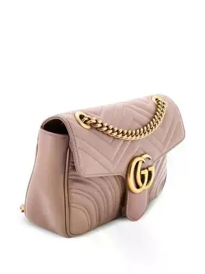 Gucci Gg Marmont Small Crossbody Bag - Neutrals