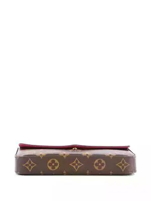 LOUIS VUITTON Felicie Pochette Monogram Canvas - Brown