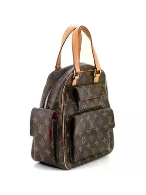 LOUIS VUITTON Excentri-cite Handbag Monogram Canvas Satchel