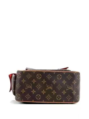LOUIS VUITTON Excentri-cite Handbag Monogram Canvas Satchel