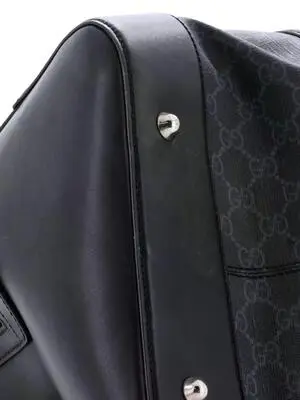 Gucci Convertible Duffle Bag Gg Coated Canvas Medium