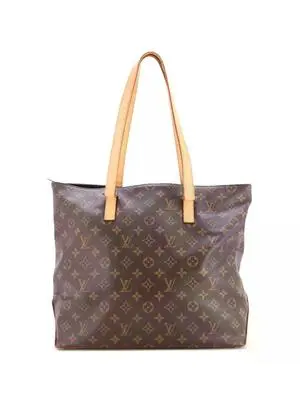 LOUIS VUITTON Cabas Mezzo Monogram Canvas Tote Bag