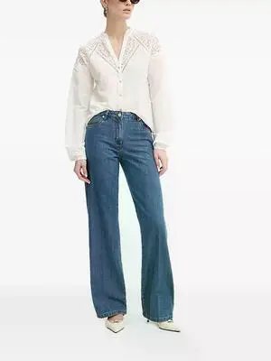 SILVIAN HEACH Wide Leg Jeans