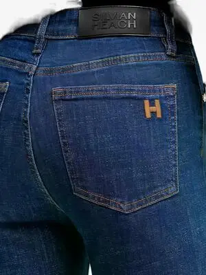 SILVIAN HEACH Logo-plaque Jeans