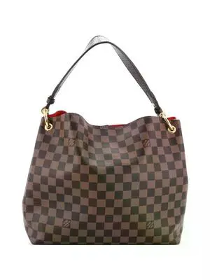 LOUIS VUITTON Graceful Handbag Damier Pm Hobo Bag - Brown