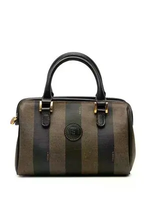 Fendi 20th Century Pequin Boston Bag