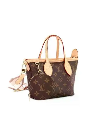 LOUIS VUITTON Neverfull Nm Monogram Canvas Bb Tote Bag - Brown