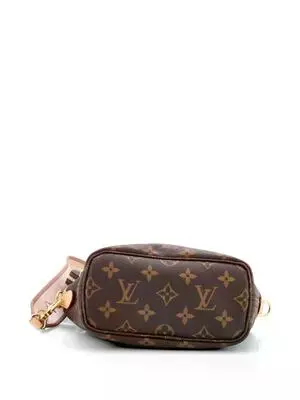 LOUIS VUITTON Neverfull Nm Monogram Canvas Bb Tote Bag - Brown