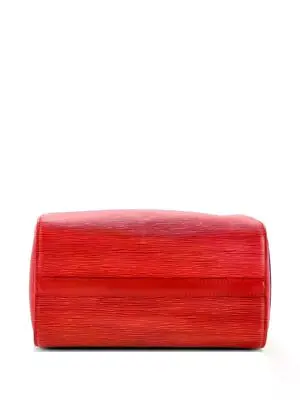 LOUIS VUITTON Speedy Handbag Epi Leather 25 - Red