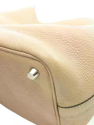 Hermès 2016 Clemence Picotin Lock 18 Handbag - Neutrals