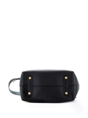 Burberry Medium Leather Belted Tote Bag