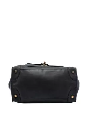 Celine 2010 Leather Envelope Luggage Tote Bag