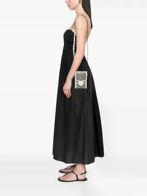 Gucci 2016-2026 Mini Gg Supreme Horsebit 1955 Crossbody Bag - Neutrals