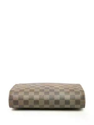 LOUIS VUITTON 2007 Damier Ebene Saint Louis Pochette - Brown