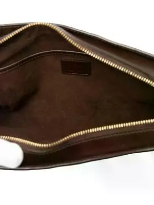 LOUIS VUITTON 2007 Damier Ebene Saint Louis Pochette - Brown