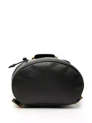 FERRAGAMO 2021-2026 Leather Double Gancini Backpack