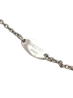 LOUIS VUITTON 2022 Essential V Supple Necklace - Silver