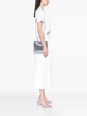 Dior 2016 Medium Lady Satchel - Silver