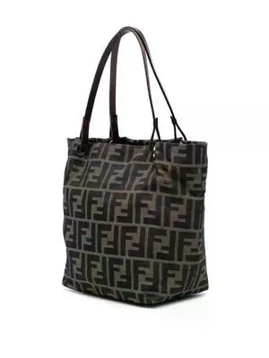 Fendi Zucca Canvas Handbag