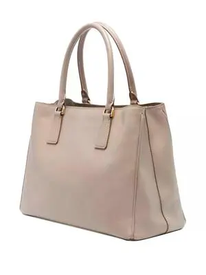 Prada Galleria Saffiano Satchel - Neutrals