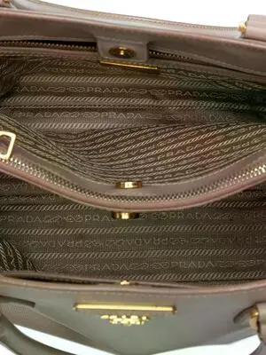 Prada Galleria Saffiano Satchel - Neutrals