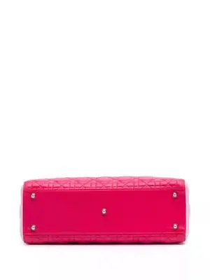 Dior 2014 Large Lady Satchel - Pink