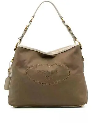 Prada 2013-2025 Canapa Logo Shoulder Bag