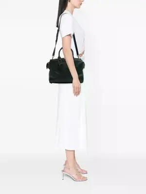 Burberry Clifton Satchel Medium Grained Leather