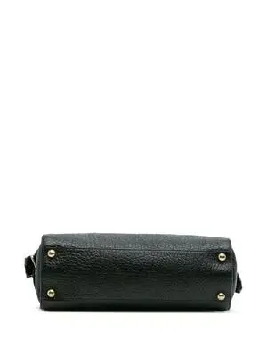 Burberry Clifton Satchel Medium Grained Leather