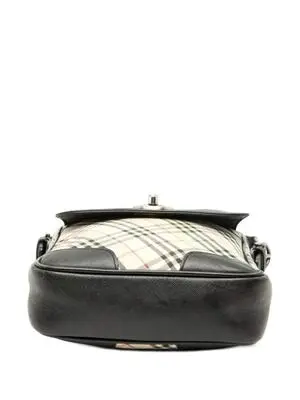 Burberry Nova Check Canvas Crossbody Bag
