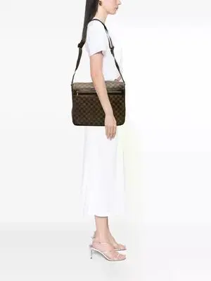 LOUIS VUITTON 2008 Damier Ebene Spencer Crossbody Bag