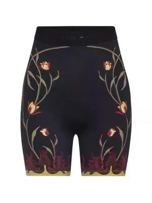 MARINE SERRE Printed Mini Shorts