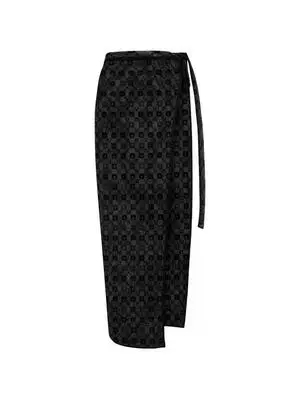 MARINE SERRE Moonogram Cover-up - Black