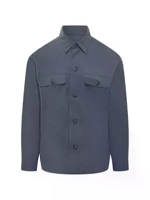 BOSS Relaxed-fit Overshirt In Washable Air Wool