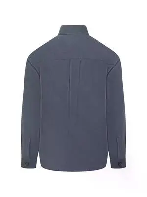 BOSS Relaxed-fit Overshirt In Washable Air Wool