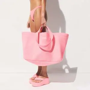 SKIMS Terry Jumbo Tote - Melon