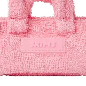SKIMS Terry Micro Tote Keychain - Melon