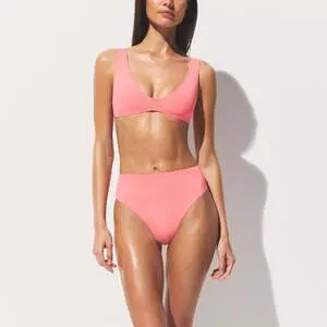 SKIMS Signature Swim High Waisted Bikini Bottom - Melon
